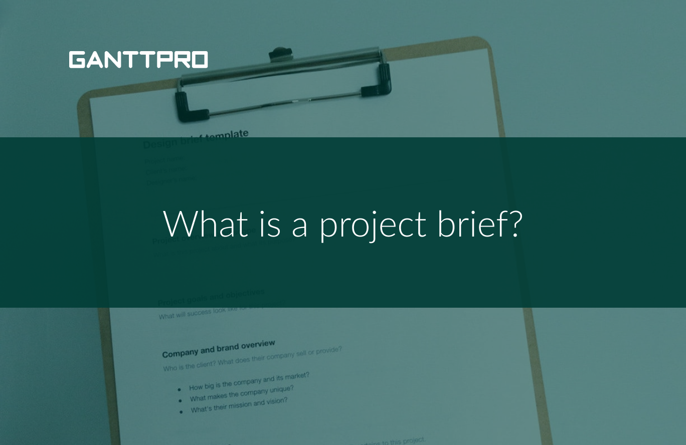 How To Write Project And Creative Briefs Helpful Templates 