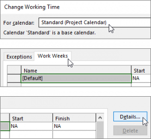 How to Set Working Days in MS (Microsoft) Project