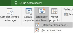 Tutorial Microsoft Project: сómo crear una línea base