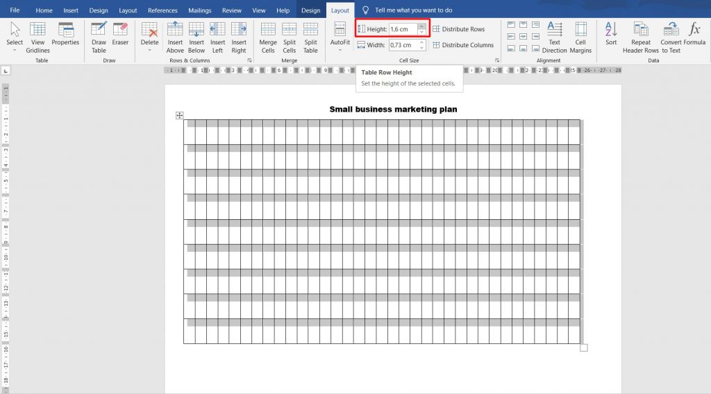 How to Make a Gantt Chart in Word