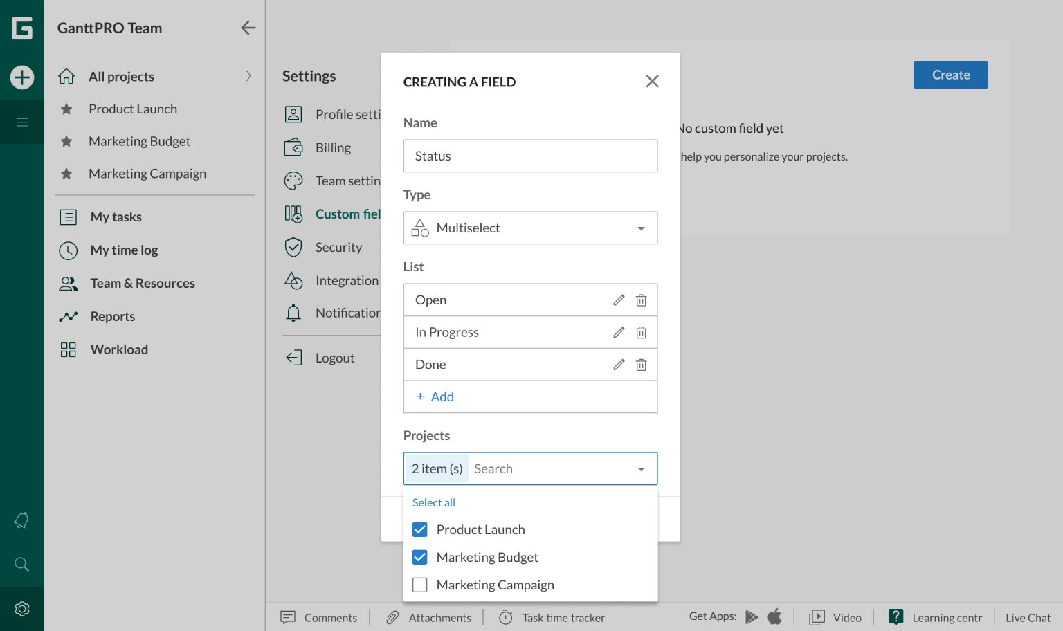 GanttPRO October 2021 Release
