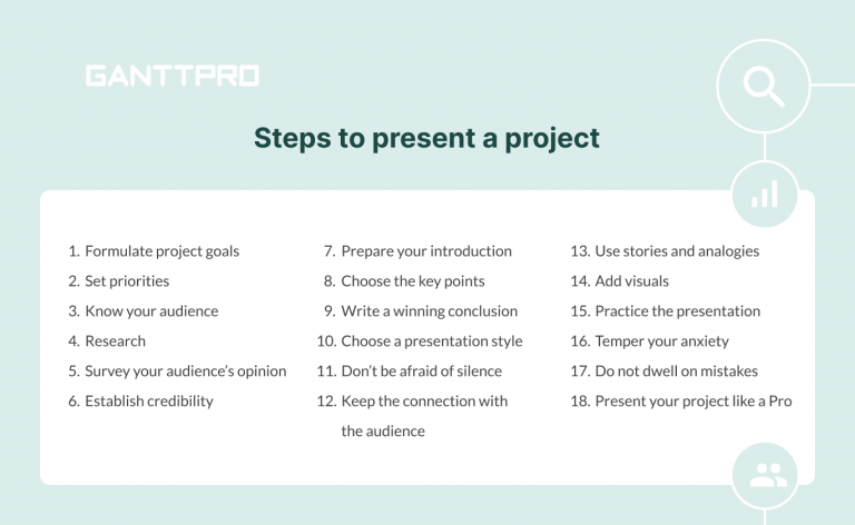 Top Tips to Present a Project Effectively