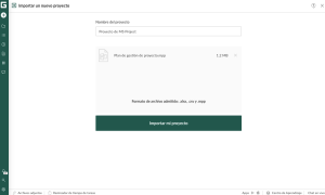 Cómo abrir y visualizar online archivo MPP sin MS Project
