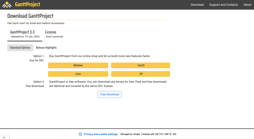 GanttProject: características, ventajas y desventajas [2024]