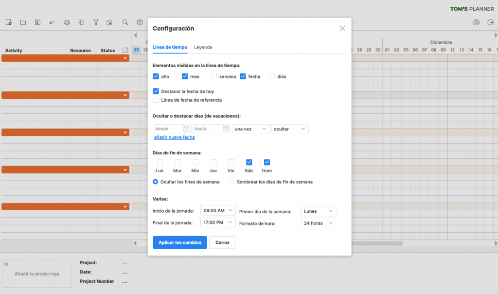 Tom's Planner: ventajas y desventajas