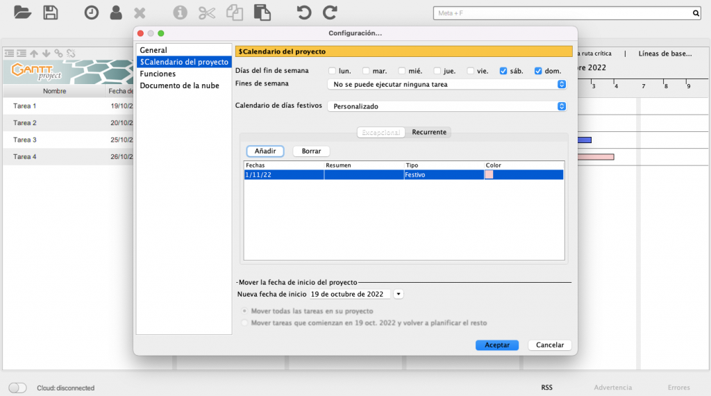 GanttProject: características, ventajas y desventajas