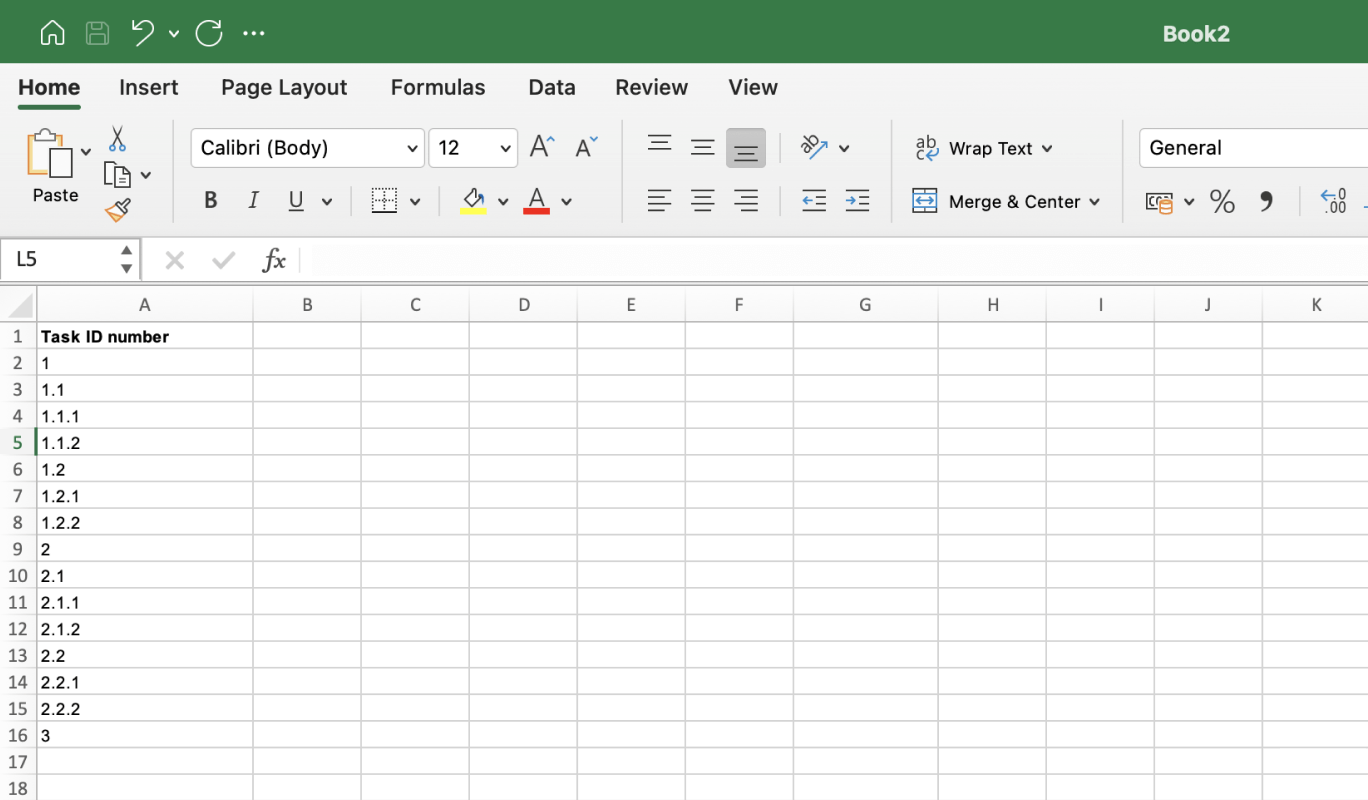 How to Make a WBS in Excel Like a Pro