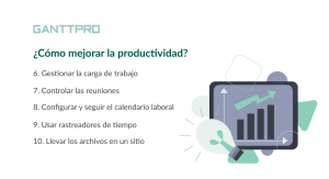 15 consejos para mejoramiento de la productividad