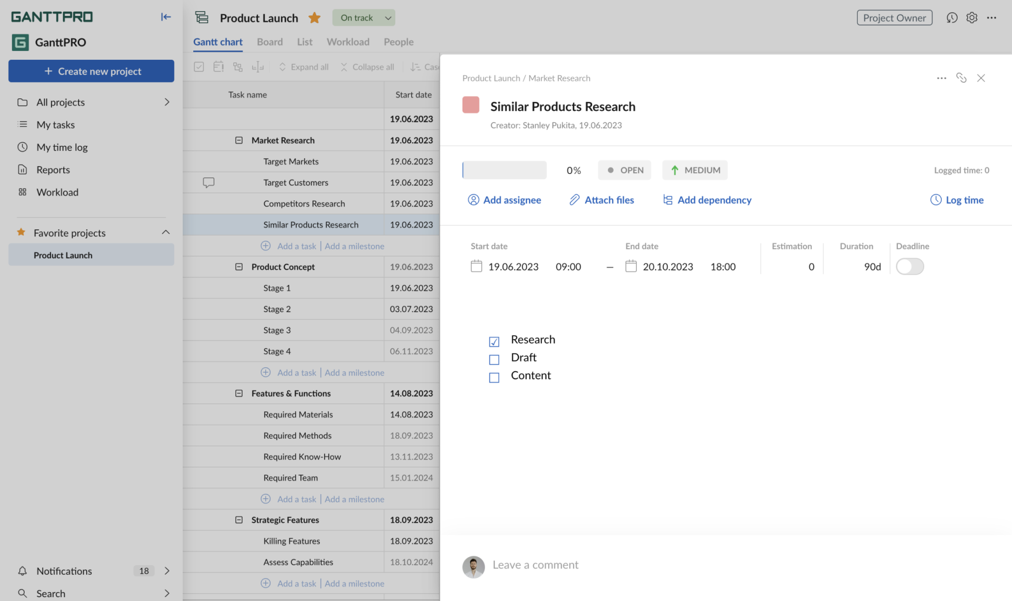 GanttPRO June 2023 Release