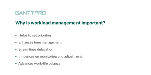 Workload Management Fundamentals