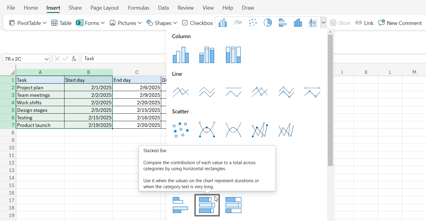 Guide on How to Create a Project Timeline in Excel