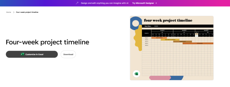 Guide on How to Create a Project Timeline in Excel