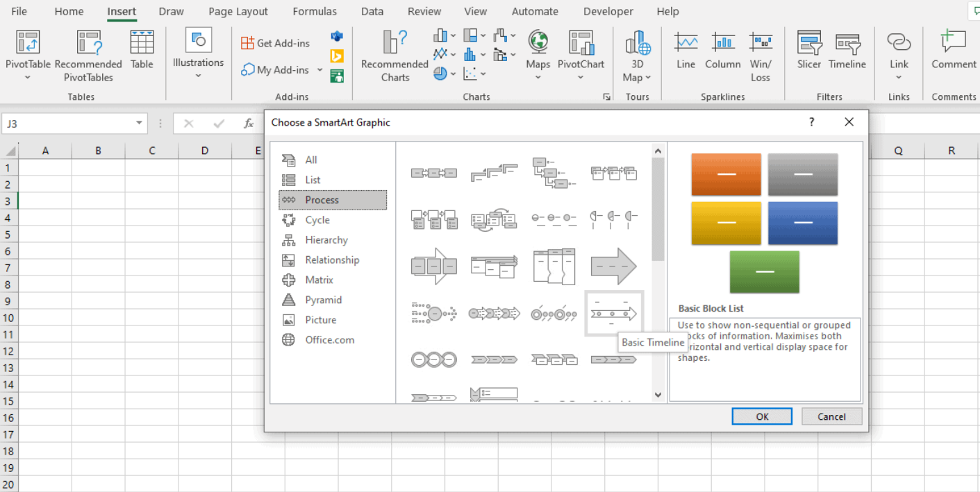 Guide on How to Create a Project Timeline in Excel