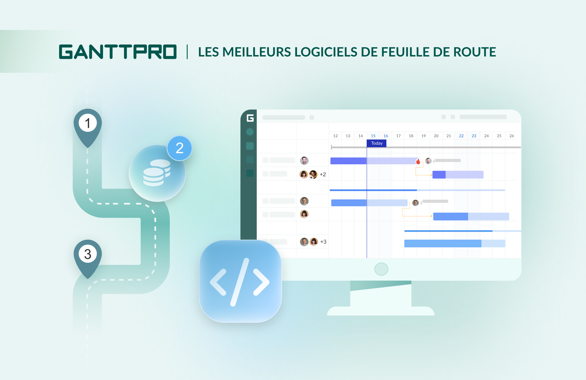 Le logiciel pour faire une feuille de route (roadmap)